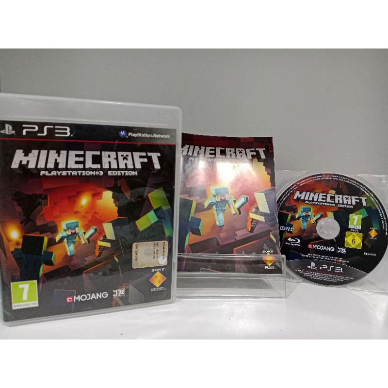 แผ่นเกมส์ Ps3 - Minecraft : Playstation 3 Edition (Playstation 3 ...