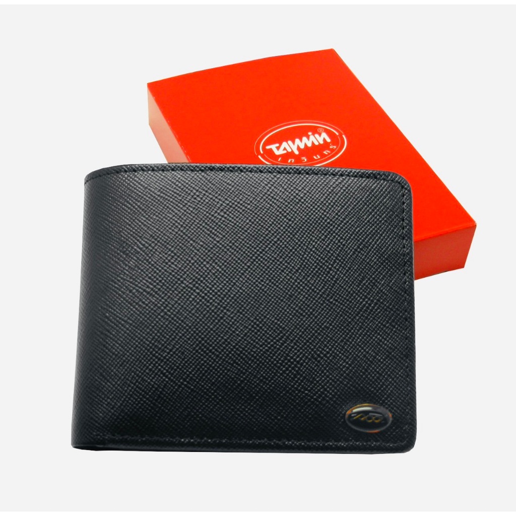 TAYWIN SBN-01 กระเป๋าสตางค์หนังแท้ แบบพับใบสั้น | Shopee Thailand