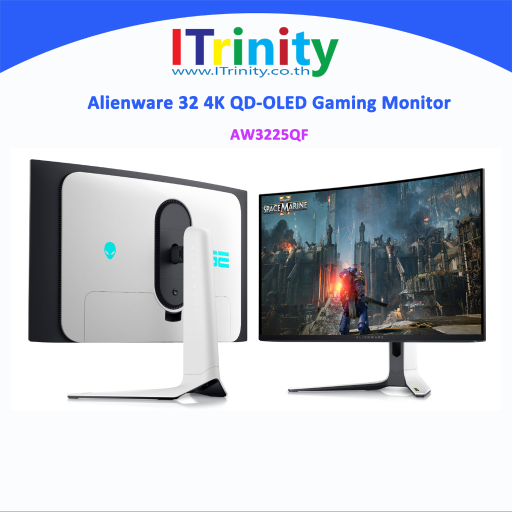 [ผ่อน 0%] Dell Alienware AW3225QF 32 4K QD-OLED Gaming Monitor เดลล์ จอ ...