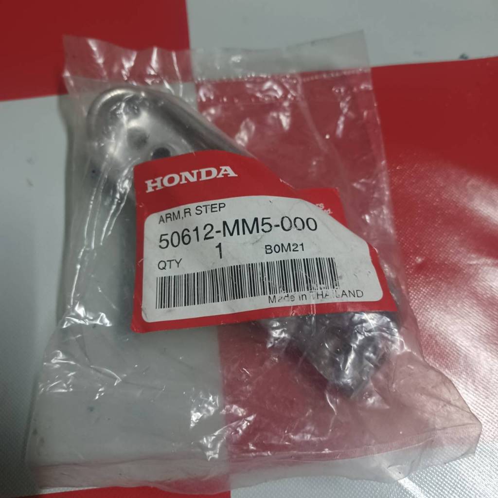 50612-MM5-000 แกนพักเท้าหน้าด้านขวา msx125sf อะไหล่เดิมแท้ศูนย์ งานลดราคาล้างสต็อค | Shopee Thailand