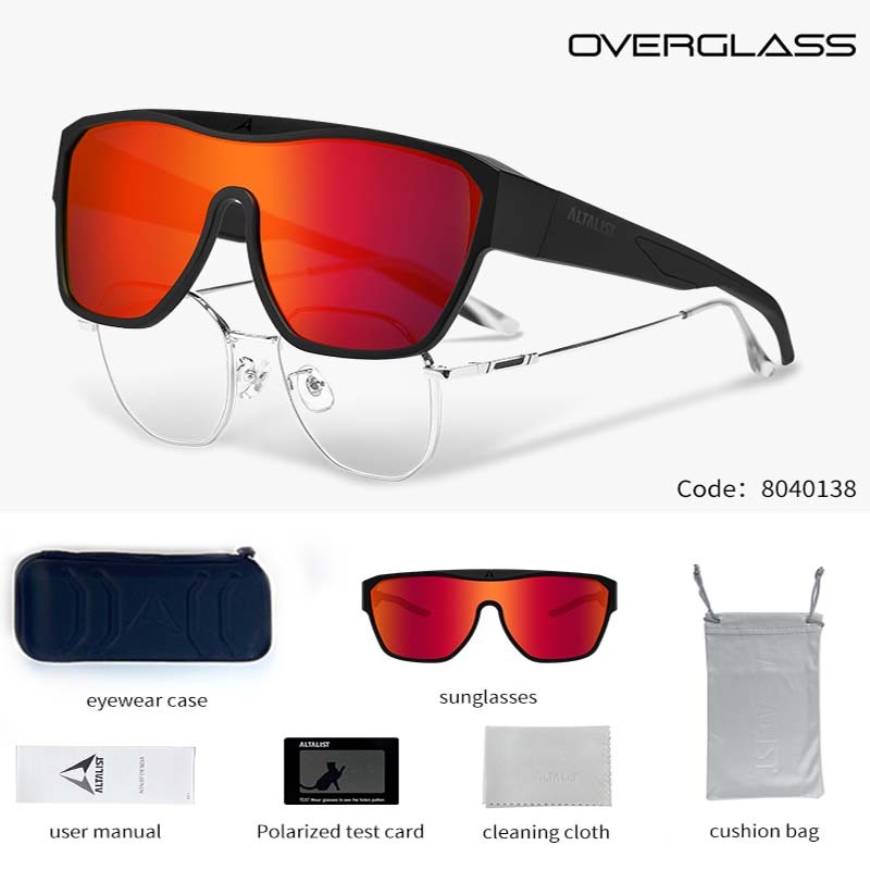 Altalist แว่นกันแดด ใส่ทับแว่นสายตา รุ่น OVERGLASS จากญี่ปุ่น | Shopee Thailand