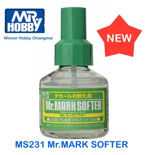 GSI Creos Mr Hobby MS231 Mark Softer, MS232 Mark Setter, Plastic Model ...