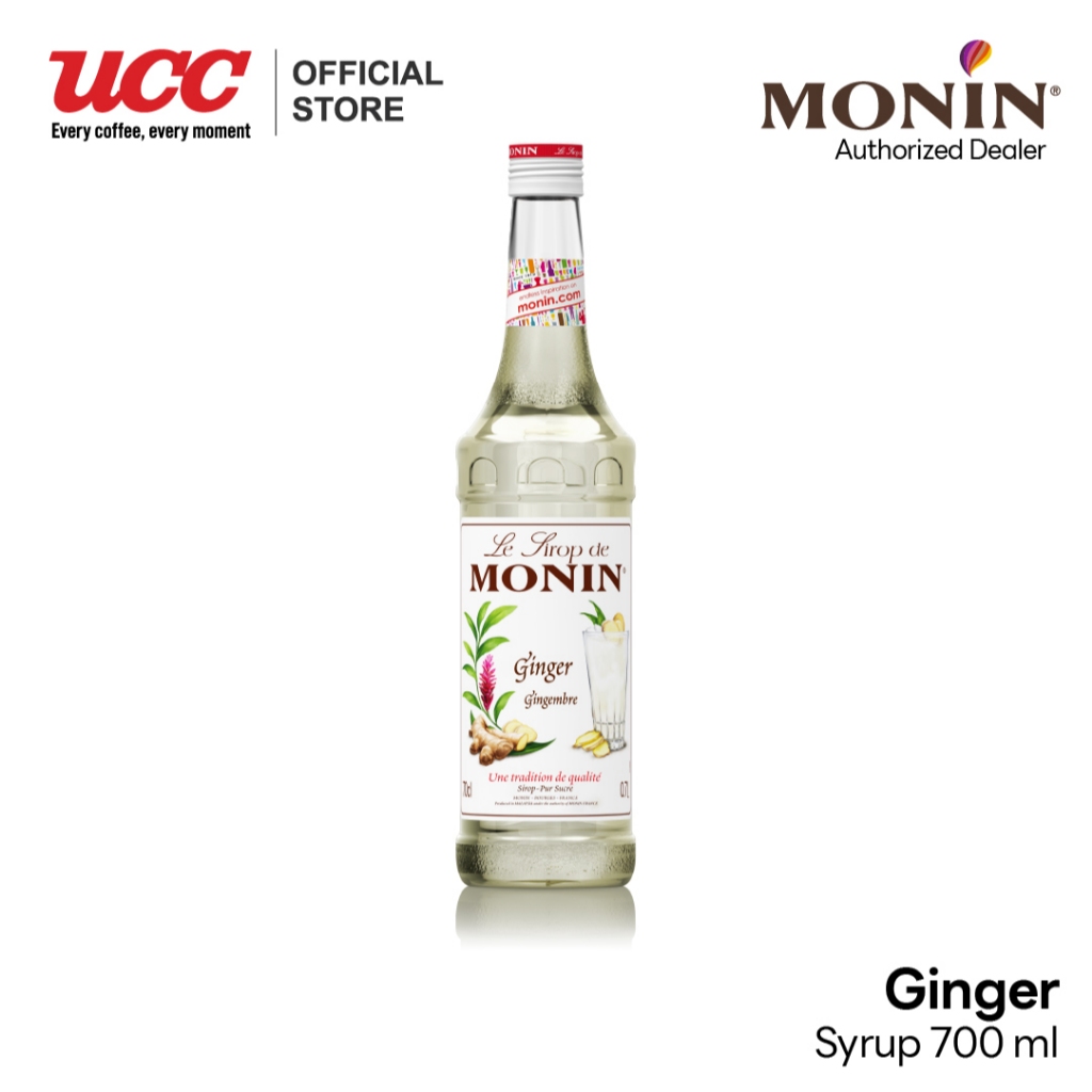 MONIN Ginger Syrup น้ำเชื่อมกลิ่นขิง 700ml. | Shopee Thailand