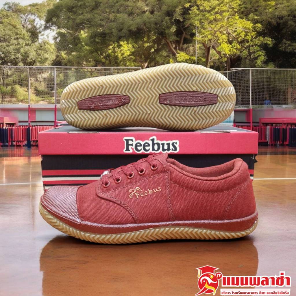 รองเท้านักเรียน รองเท้าผ้าใบ FEEBUS รุ่น FB6699 | Shopee Thailand