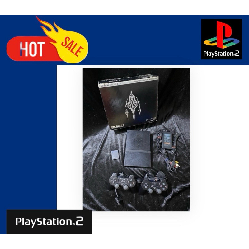 Ps2 slim รุ่น75000 limited final fantasy xii โดดเด่นที่บอดี้ฝาหน้า มี ...