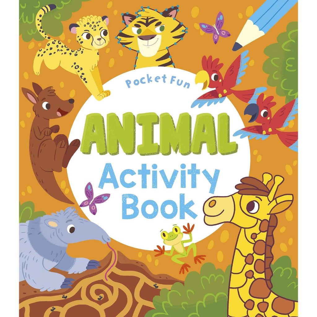 Pocket Fun: Animal Activity Book หนังสือเด็ก กิจกรรม ภาษาอังกฤษ ปกอ่อน ...