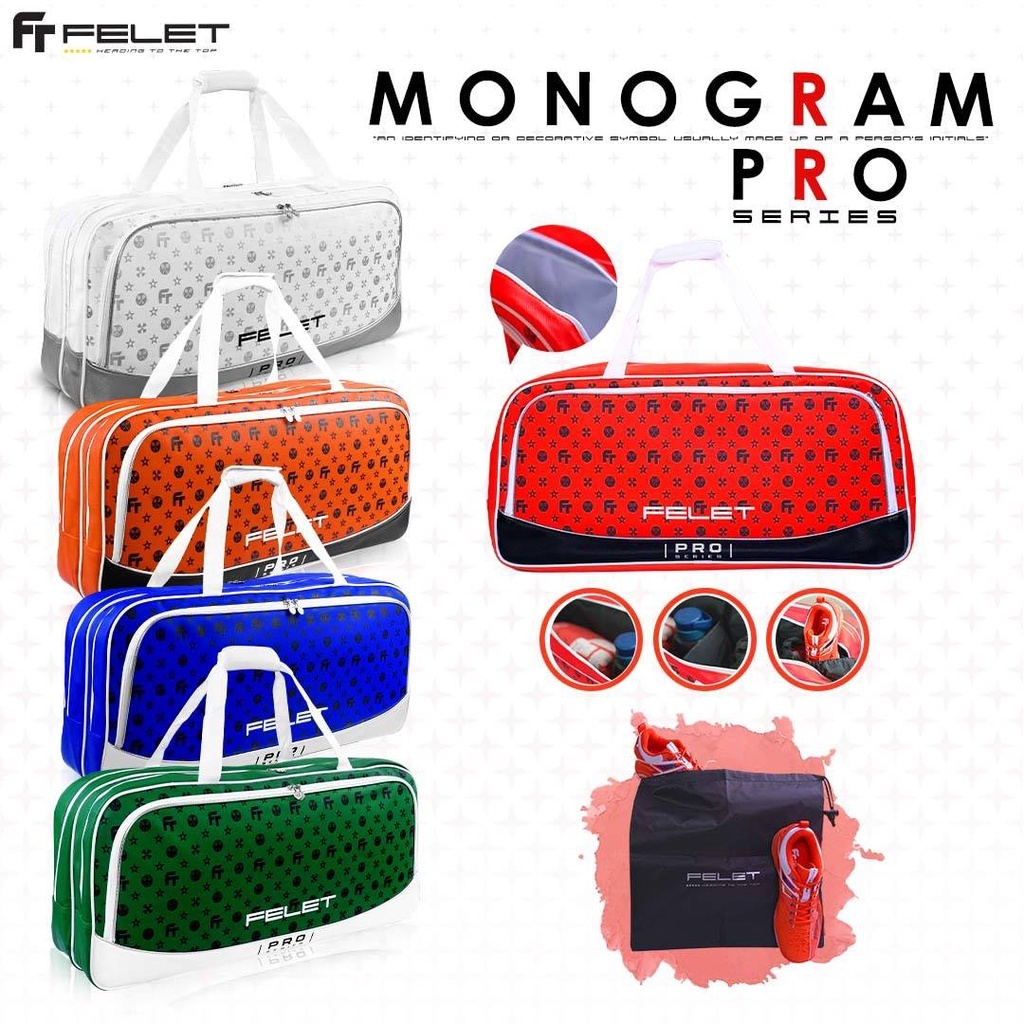 กระเป๋าแบดมินตัน FELET MONOGRAM PRO SERIES (สินค้าลิขสิทธิ์แท้ 100% ...