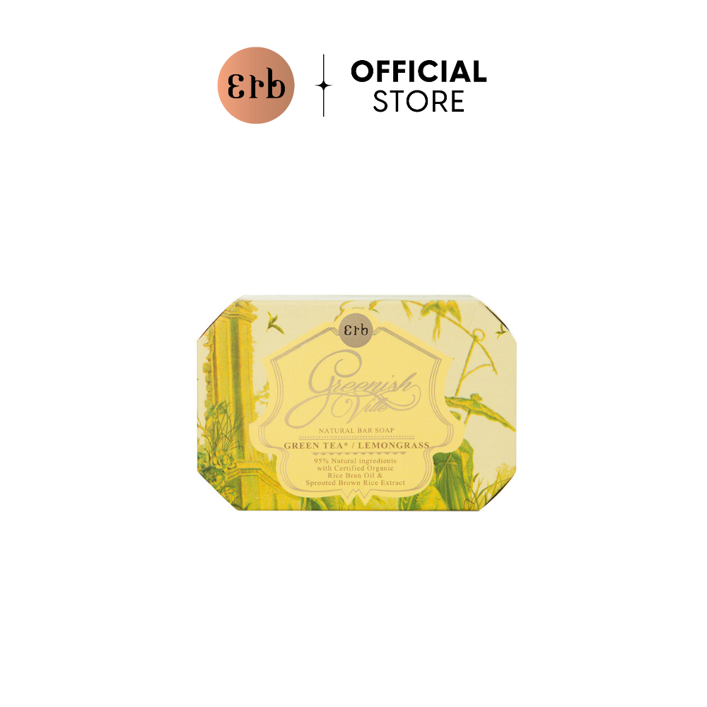 Erb Greenish Ville Natral Bar Soap 100g. | Shopee Thailand