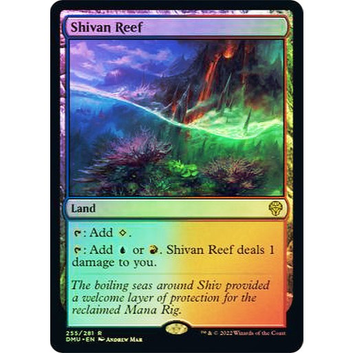 [MTG][Single][DMU][ORI] Shivan Reef ระดับ Rare [ภาษาอังกฤษ] | Shopee ...