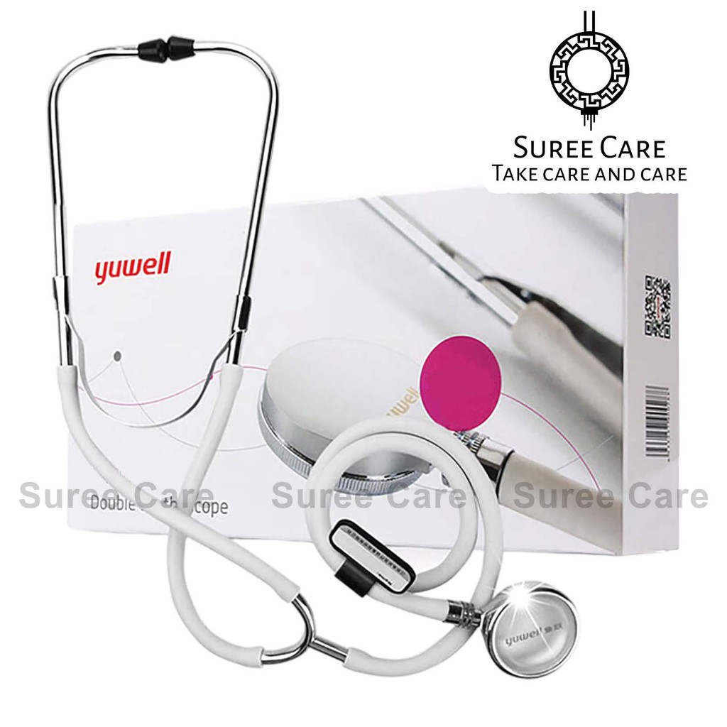 STETHOSCOPE หูฟังแพทย์ By YUWELL สำหรับฟังเสียงหัวใจ เสียงปอด เสียงระบบ ...