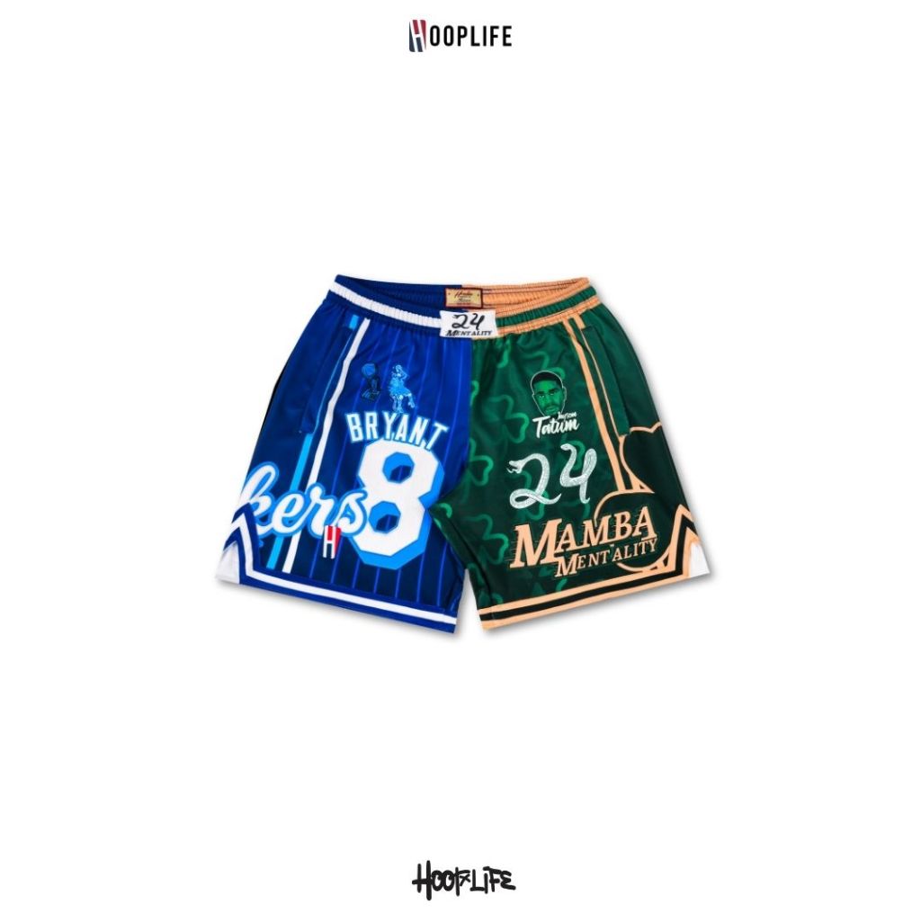 กางเกงขาสั้นแนวสตรีท Hooplife Los Lakers ” J.Tatum Edition ” Retro ...