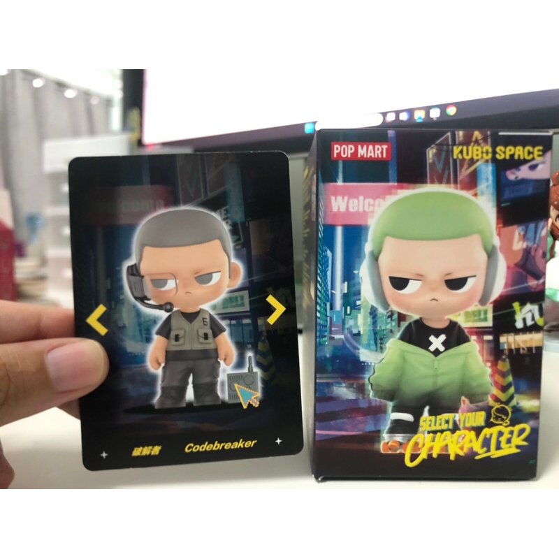 kubo space popmart เชคการ์ดไม่แกะซอง ของแท้100% | Shopee Thailand
