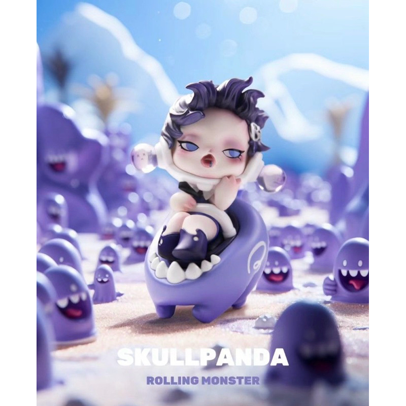 Skull panda [พร้อมส่ง แบบเลือกตัว] POP MART POPLAND Limited Gathering ...
