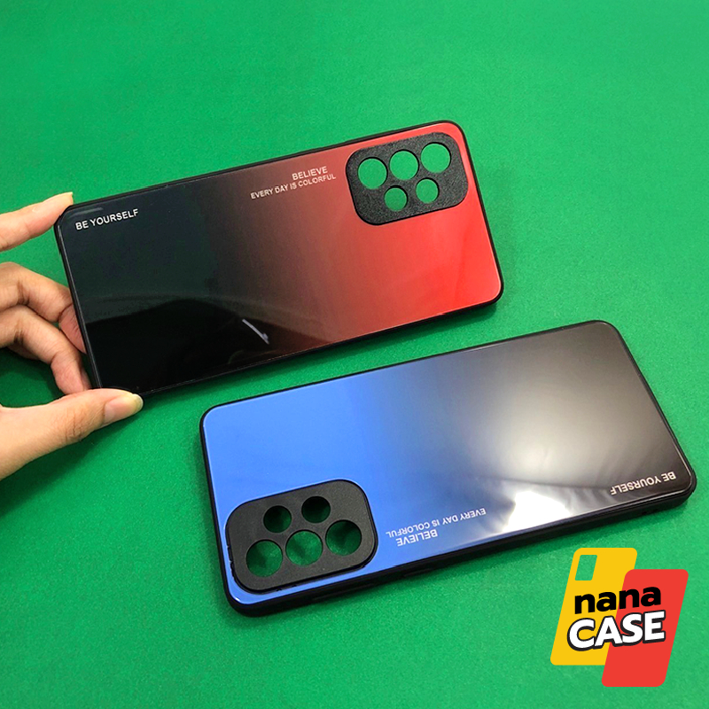 เคสกระจกไล่สี Huawei Nova5T P30Lite Y6(2019) Y6s Y7A Y7Pro(2018) Y7Pro(2019) Y9(2019) Y9s ...