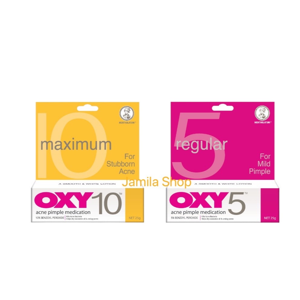 [Exp.2025] Oxy5-10 ครีมขจัดสิวเสี้ยน 10g-25g | Shopee Thailand