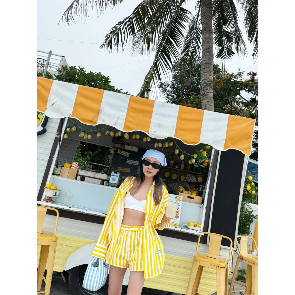 ZTN0025 LEMONADE Shorts ZATANIDESIGN | Shopee Thailand