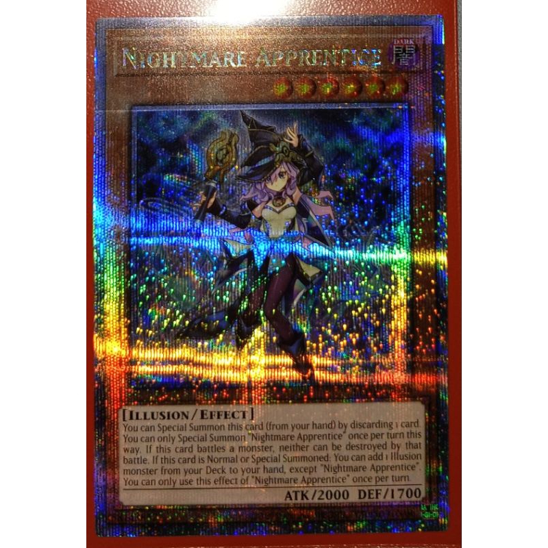 Yu-Gi-Oh [Asia-Eng] Nightmare Apprentice [LEDE-AE029](Quarter Century ...