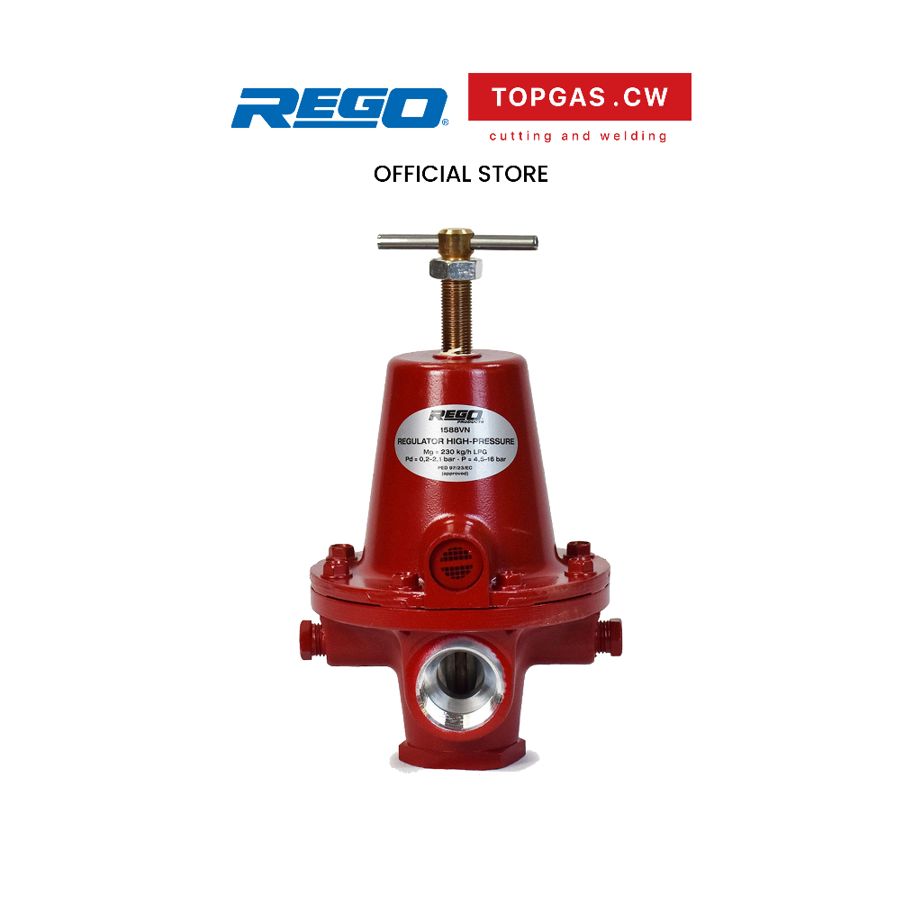 วาล์วปรับแรงดันแก๊ส First Stage Pressure Regulator Rego รุ่น 1580 ...