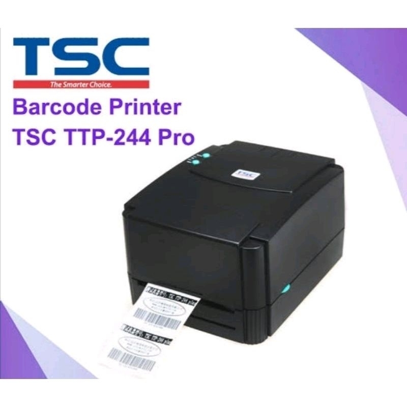 เครื่องพิมพ์ฉลาก TSC ของแท้มีรับประกัน TSC TTP- 244pro (203 dpi) Barcode Printer บาร์โค้ด พร้อม ...