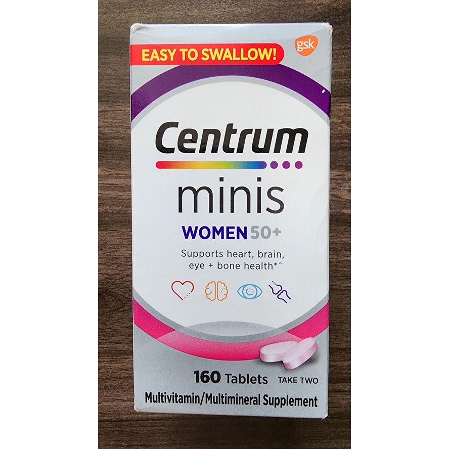 Centrum - Minis Women 50+ Multivitamin/Multimineral 160 Tablets เซนทรัม ...