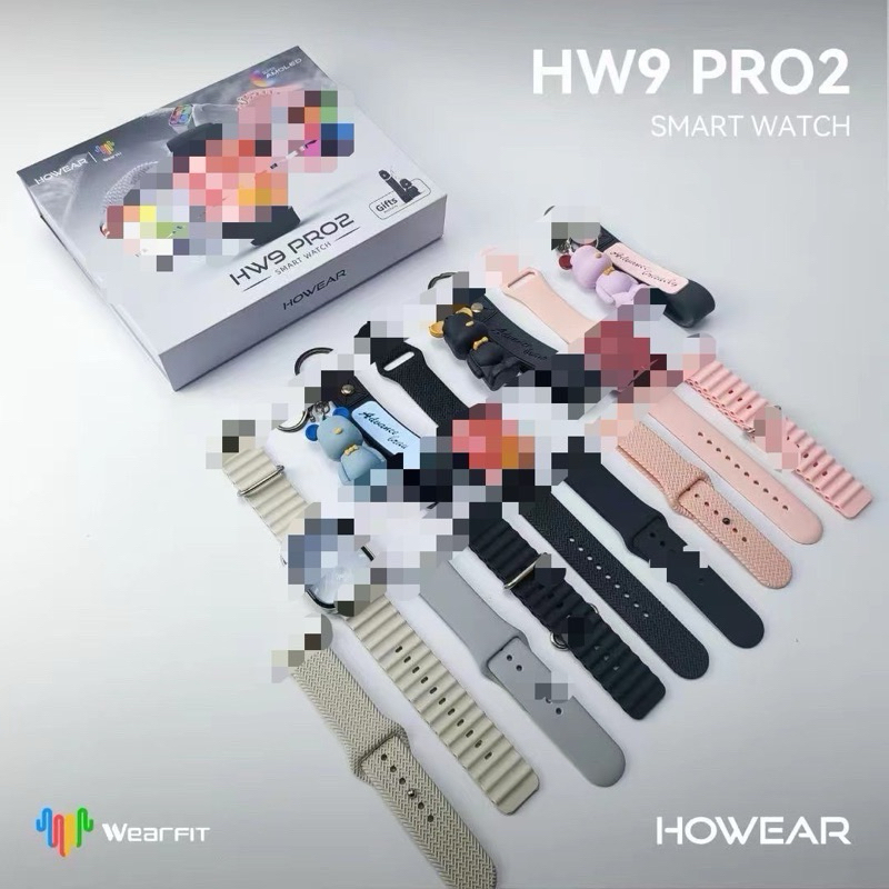 smart watch HW9 pro2 ของแท้ แถมสาย 3 เส้นและพวงกุญแจ พร้อมส่ง มีประกัน !!! | Shopee Thailand