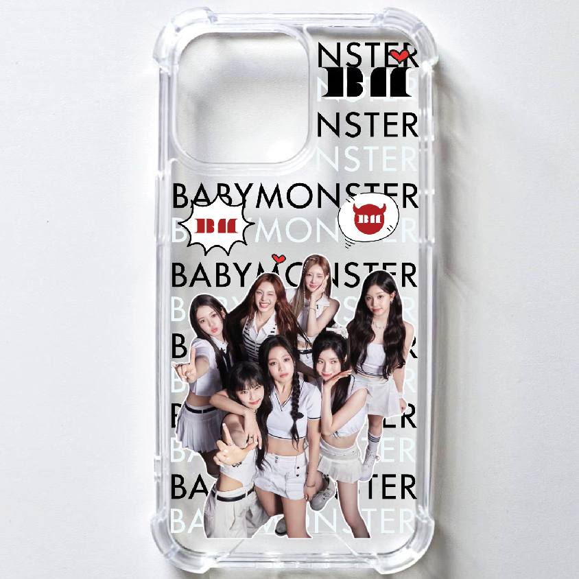 BM3. เคสสกรีนลายรูปถ่าย Baby Monster สอบถามรุ่นก่อนกดสั่ง Babymonster ...