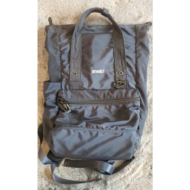 เป้ Anello สีกรม (ของแท้) | Shopee Thailand