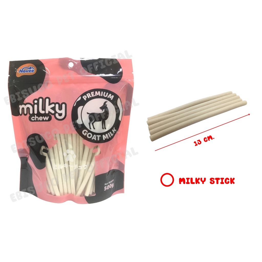 9929-Novee milky chew GOAT MILK STICKS /โนวี่ มิวกี้ชิว โกทมิลค์ สติ้ก ...