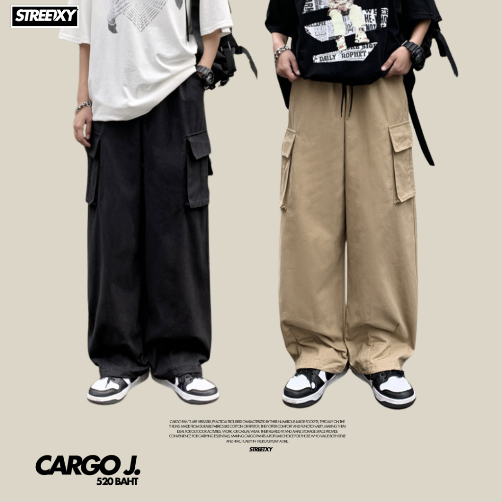STREETXY - CARGO J. PANTS | Shopee Thailand