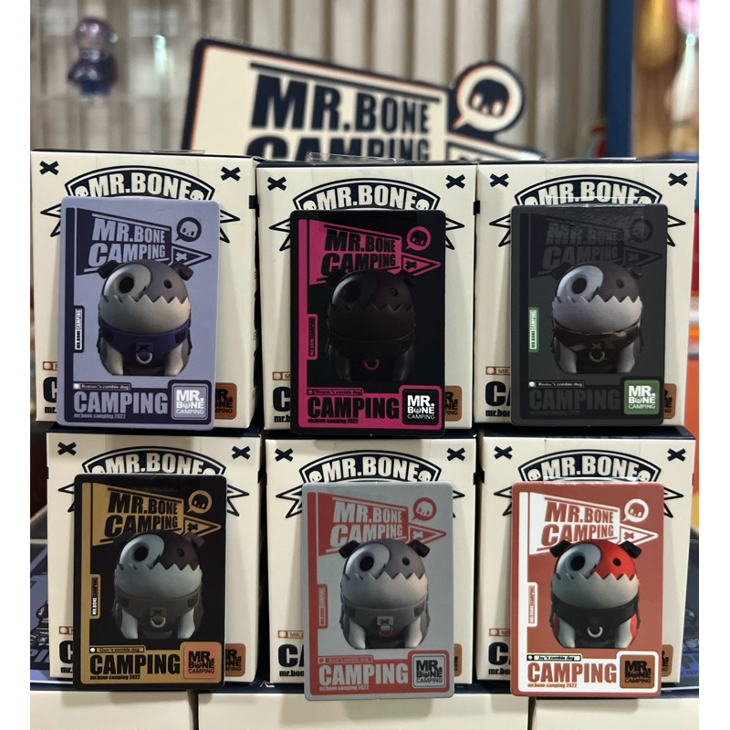 [พร้อมส่ง] MR.BONE Camping Series Dirty Silk Dog ของแท้ 100% เช็คการ์ด ...