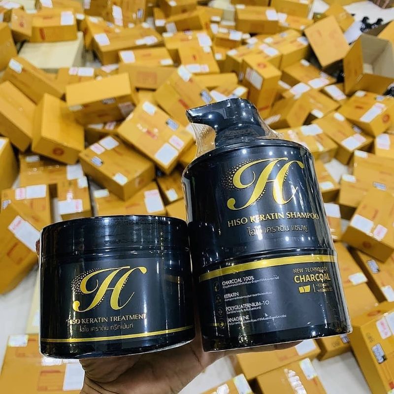 HISO KERATIN 💚 ไฮโซเคราติน ทรีทเม้นท์ไฮโซ/แชมพูไฮโซ 300 ml. | Shopee Thailand