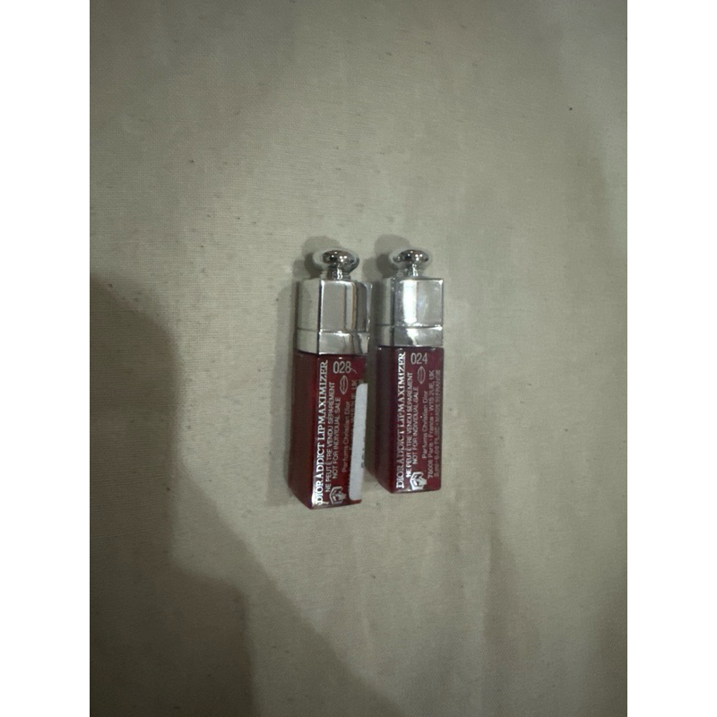 dior addict lip maximizer ขนาด 2 ml สี 024 intense brick และ 028 intense dior 8 | Shopee Thailand