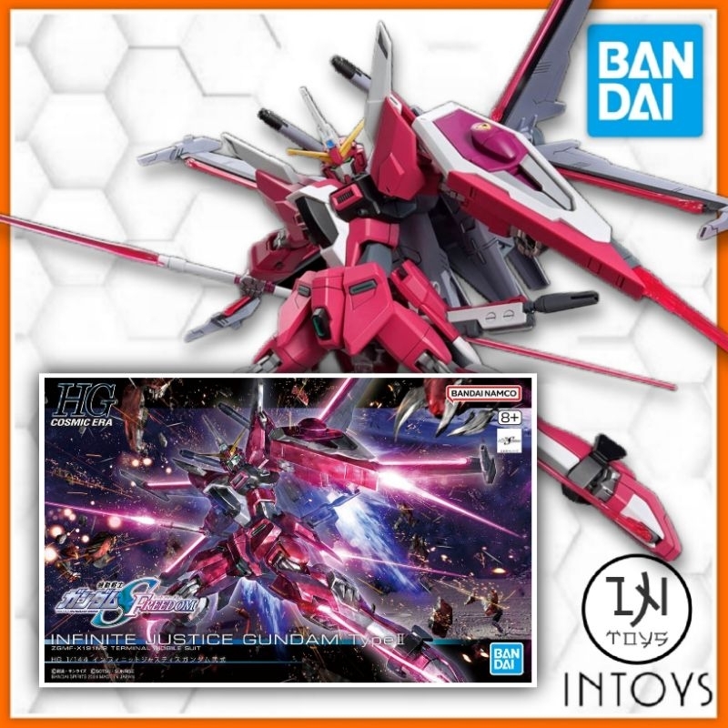 BANDAI - (HG) 1/144 INFINITE JUSTICE GUNDAM TypeⅡ ( Gunpla /Gundam ...