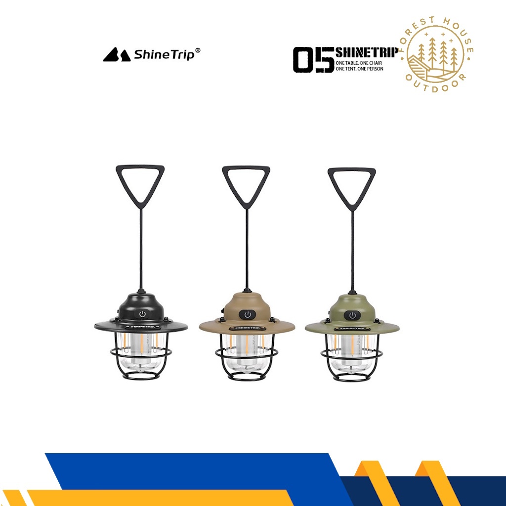 ShineTrip ตะเกียงแค้มป์ปิ้ง LED Lantern | Shopee Thailand