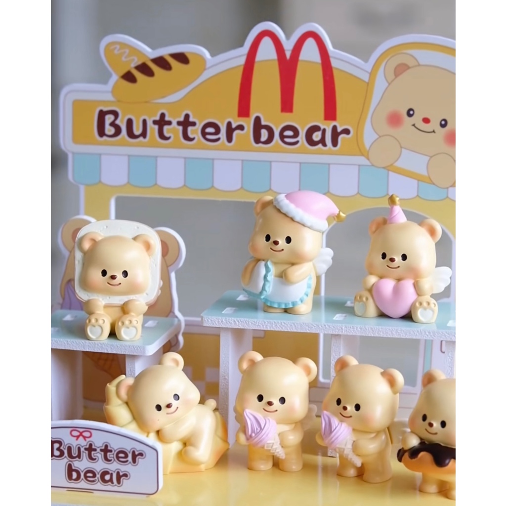 [พร้อมส่ง] กล่องโมเดลน้องหมี ButterBear BlindBox | Shopee Thailand