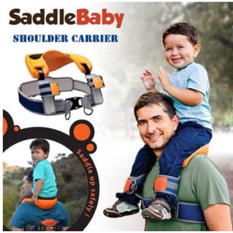 Baby Saddle Child Shoulder Carrier | Shopee Thailand