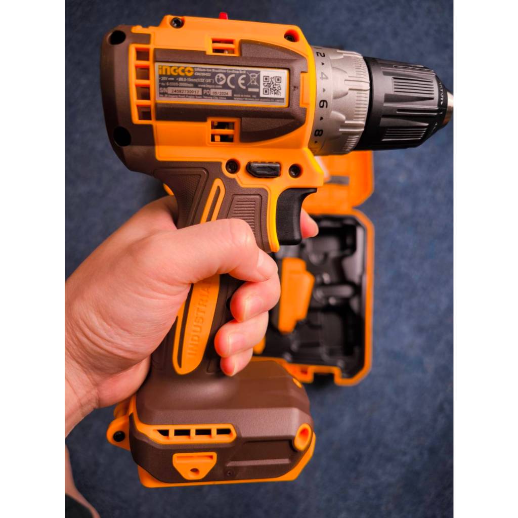 INGCO Combo set ไขควงกระแทกไร้สาย 20 โวลท์ 285NM + สว่านไร้สาย20โวลล์ ...