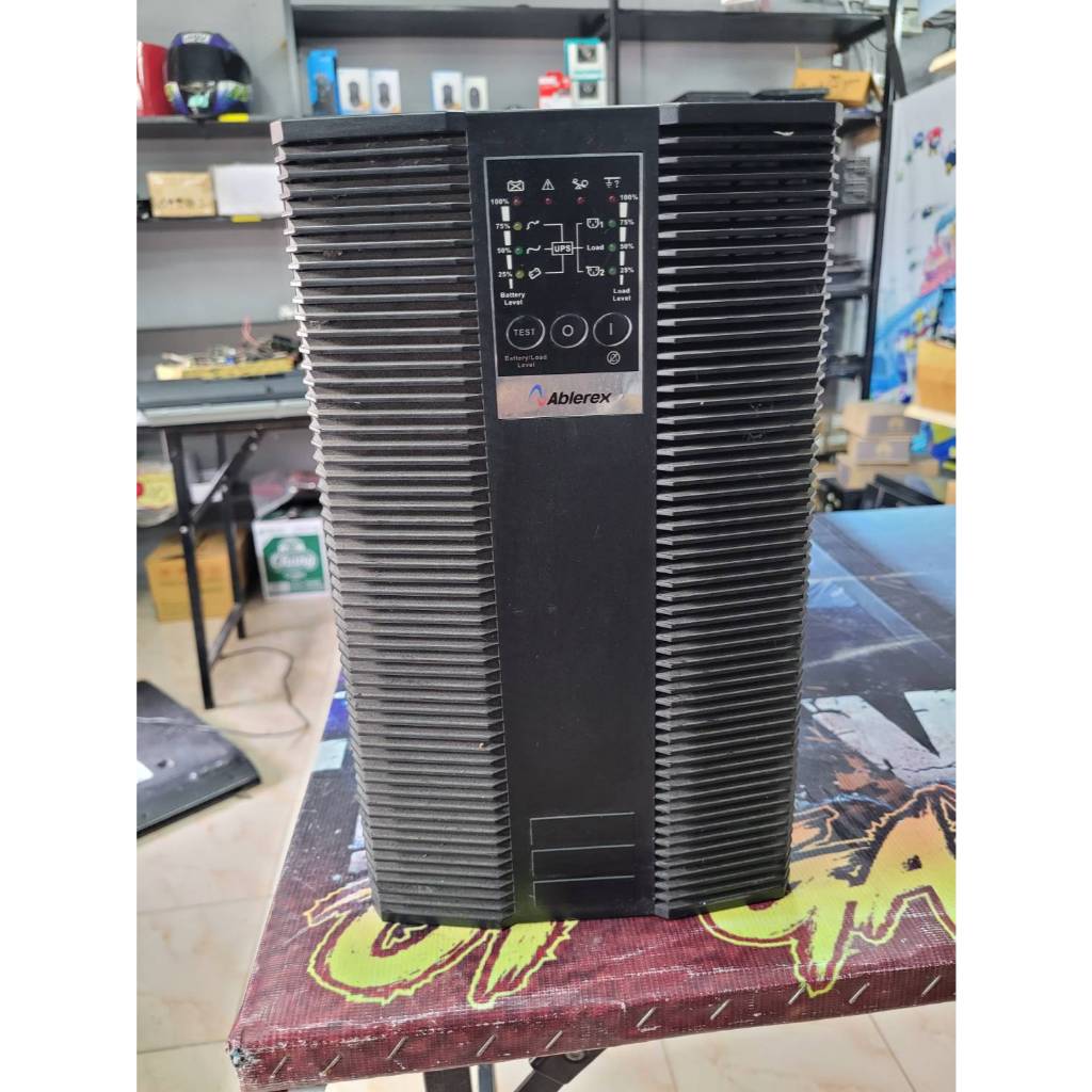 UPS ABLEREX RS-3000 3000VA / 2700 Watt มือสองไม่มีแบต (มีตู้ใส่แบตแยก ...