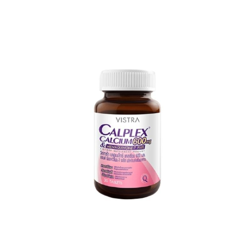 Vistra Calplex Calcium 600mg. (30 Tablets) มีส่วนช่วยในกระบวนการสร้าง ...