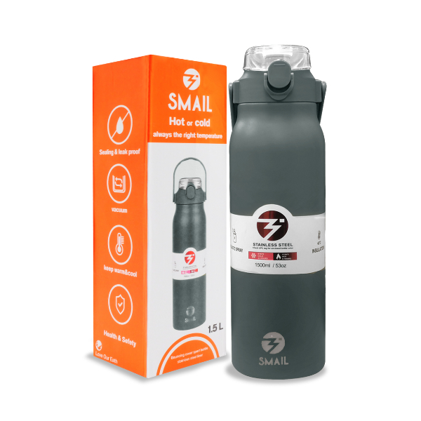 ขวดน้ำเก็บความเย็น 2000ml สเตนเลส316 กระติกน้ำสแตนเลส 2 ลิตร กระบอกน้ำเก็บอุณหภูมิ ความจุ 2ลิตร ...