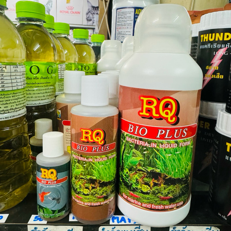 RQ BIO PLUS แบคทีเรีย จุลินทรีย์หลายชนิด ที่มีหน้าที่ย่อยสลายของเสีย ...