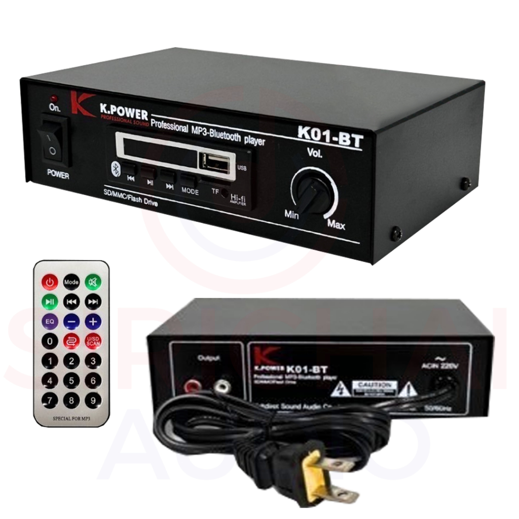 เครื่องรับสัญญาณบลูทูธ Kpower รุ่น K01-BT bluetooth USB มีวอลลุ่ม | Shopee Thailand