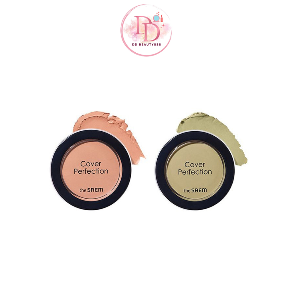 The SAEM Cover Perfection Pot Concealer 4g คอนซีลเลอร์ปกปิดสิว รอยแดง ...
