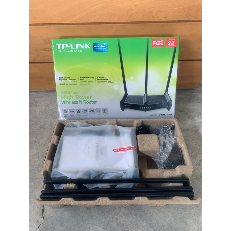 TP-Link 450Mbps High Power Wireless N Router รุ่น TL-WR941HP | Shopee ...