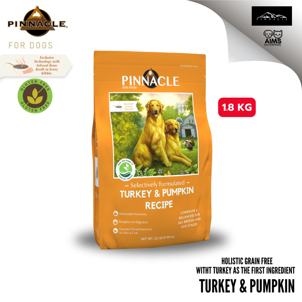 [1.8 KG] Pinnacle Turkey & Pumpkin Recipe พินนาเคิล สูตรไก่งวงและฟักทอง ...