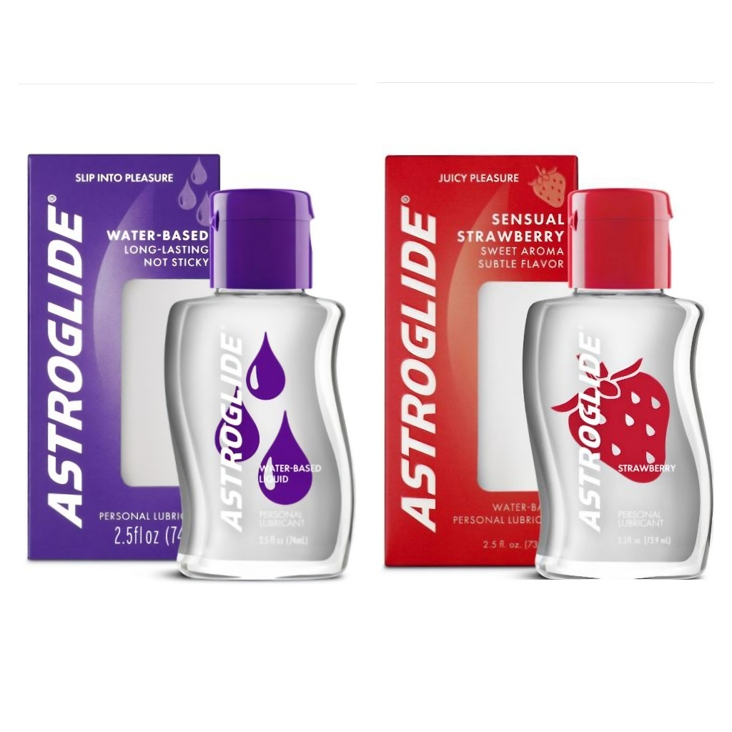 Astroglide Personal Lubricant Water-Based Long-Lasting Not Sticky 35ml ...