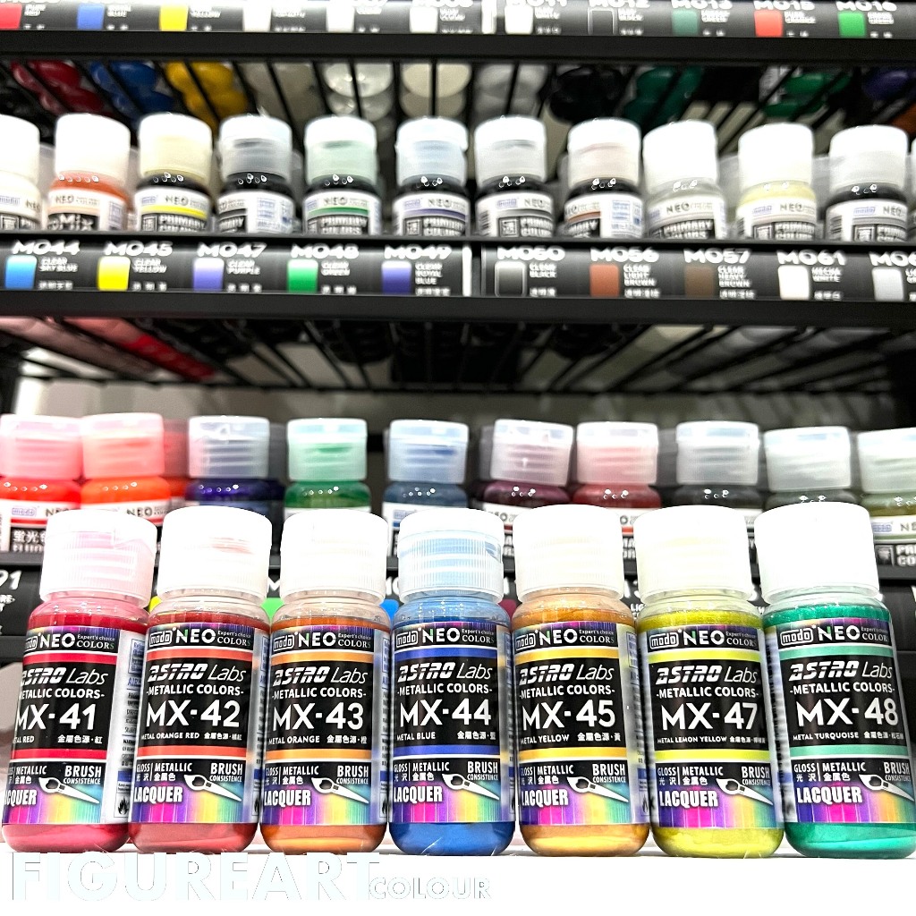 MODO COLOR ASTRO LABS ขนาด 30ml ต้องผสม 1:2.5 สีโลหะพิเศษสำหรับนักผสม ...