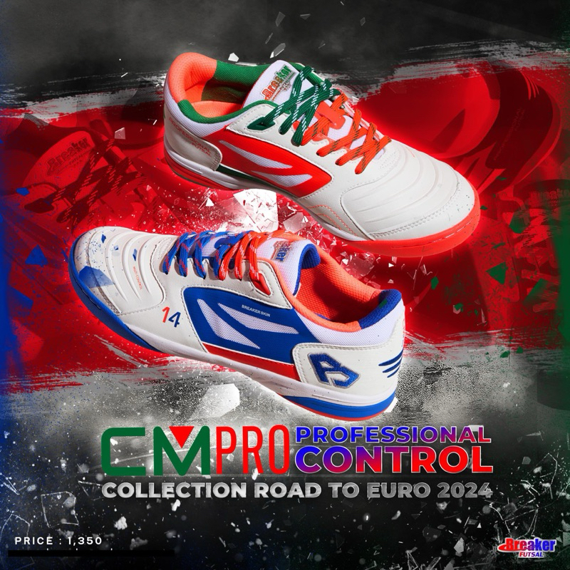 BREAKER FUTSAL รองเท้าฟุตซอล รุ่น CM014 | Shopee Thailand