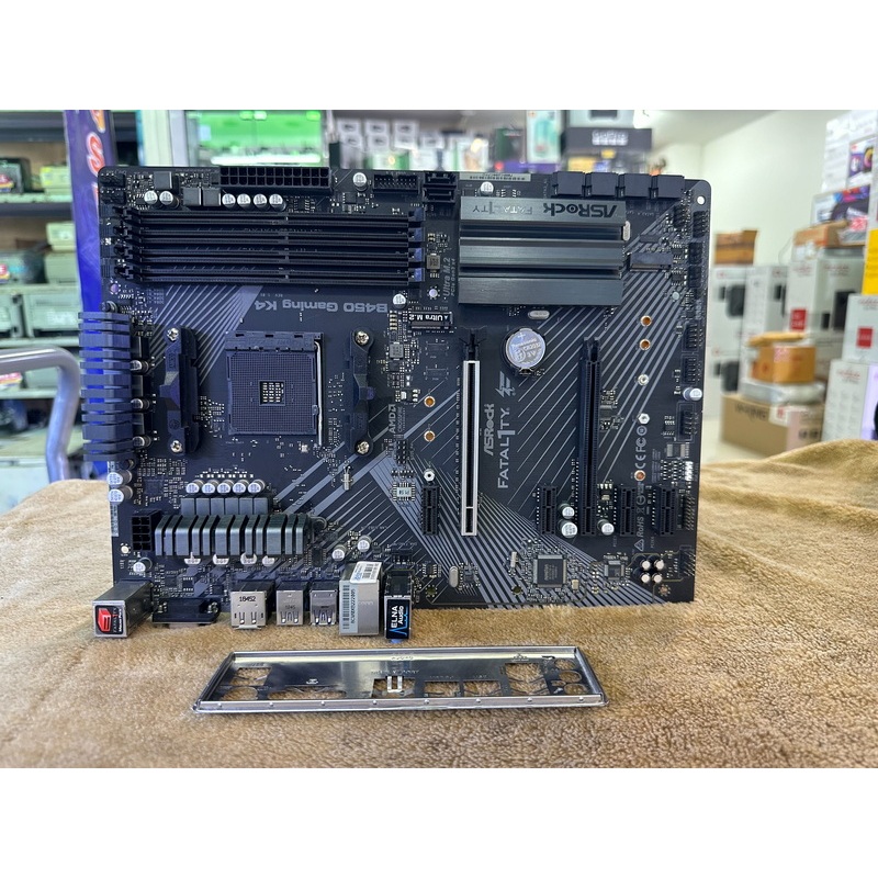 MAINBOARD (เมนบอร์ด) AM4 ASROCK FATAL1TY B450 GAMING K4 | Shopee Thailand