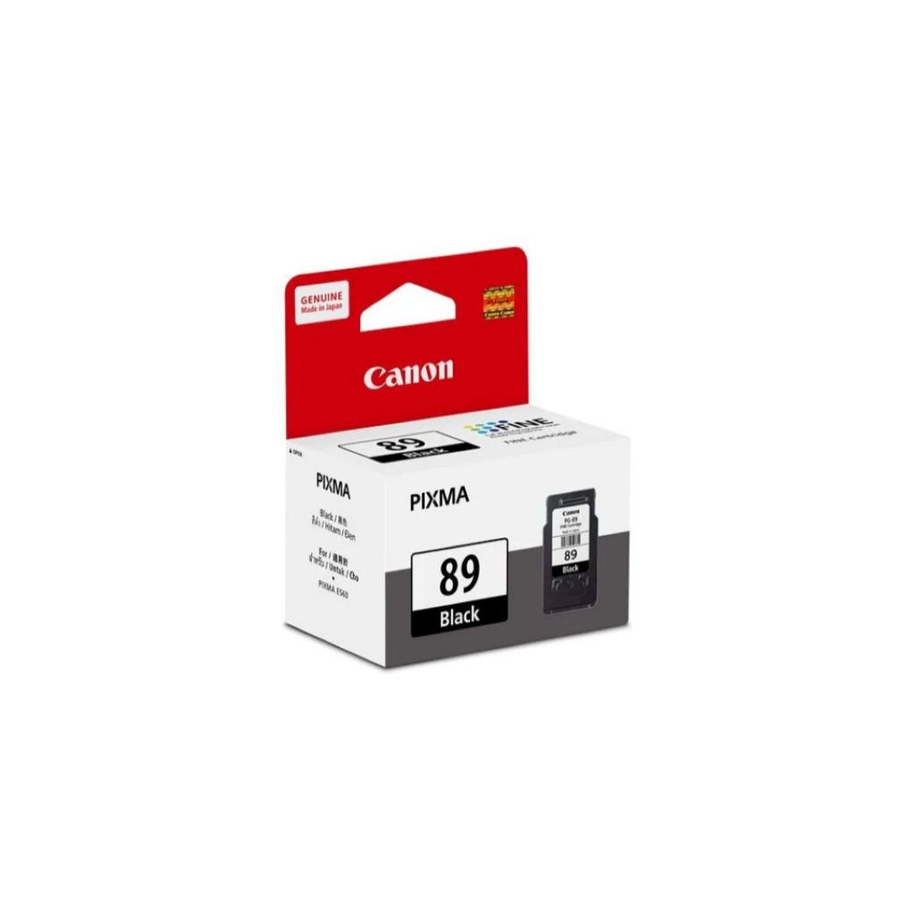 INK (หมึกสำหรับเครื่องพิมพ์) CANON PG-89 INKJET CARTRIDGE BLACK ...
